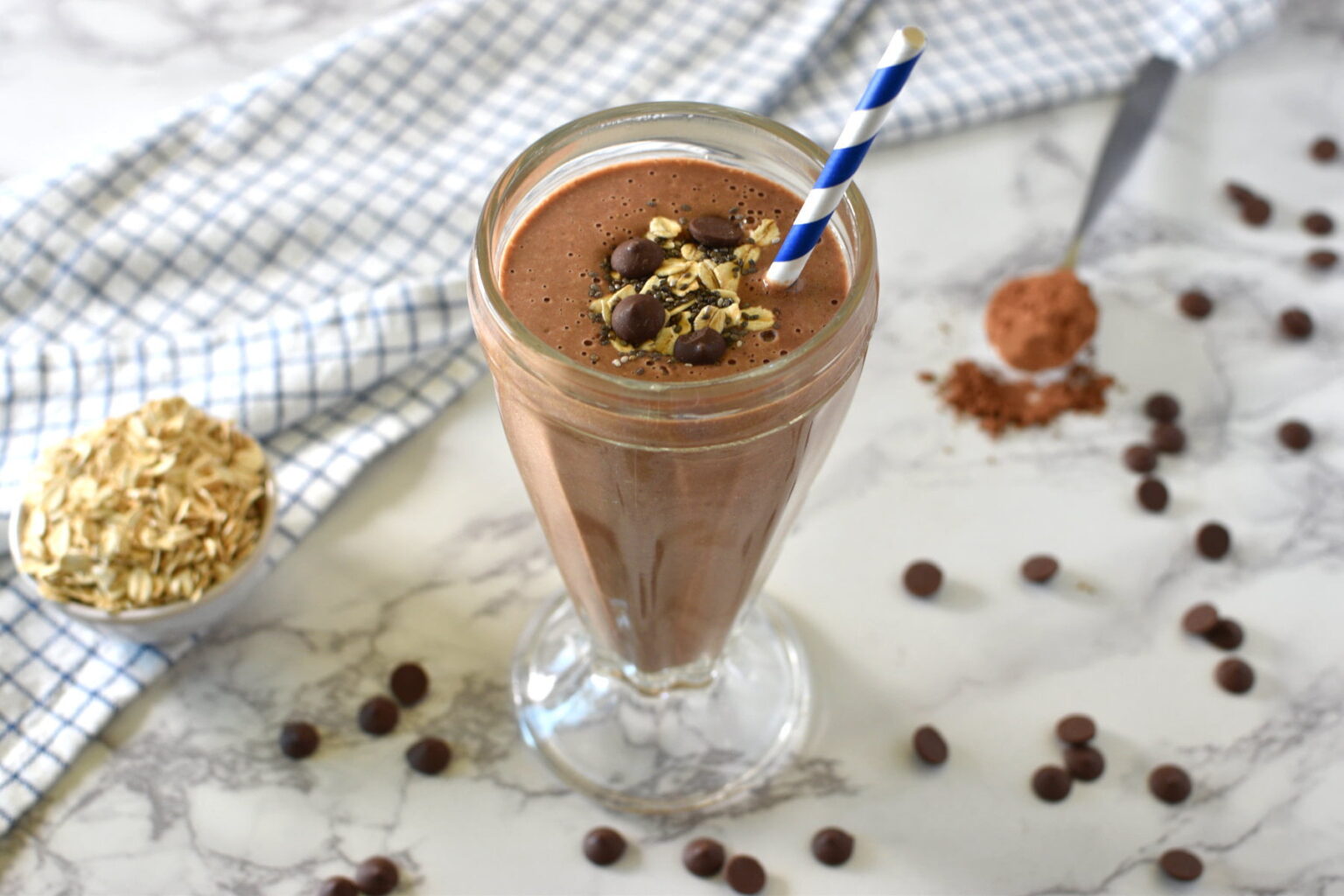 Super Healthy Chocolate Shake - Simple Living Recipes