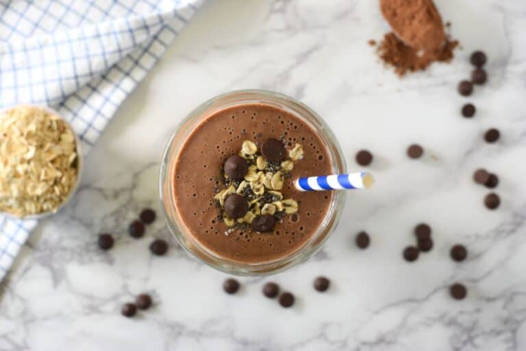 Super Healthy Chocolate Shake - Simple Living Recipes
