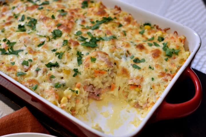 Leftover Rice Casserole - Simple Living Recipes