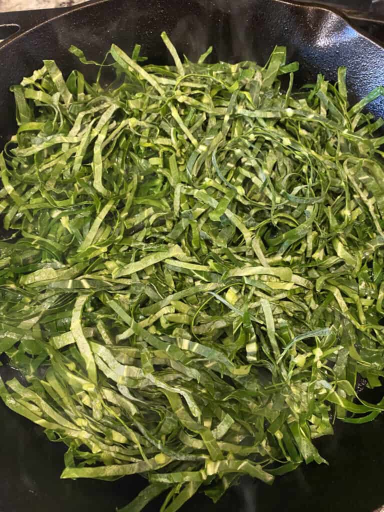 Collard Greens Stir-fry - Simple Living Recipes