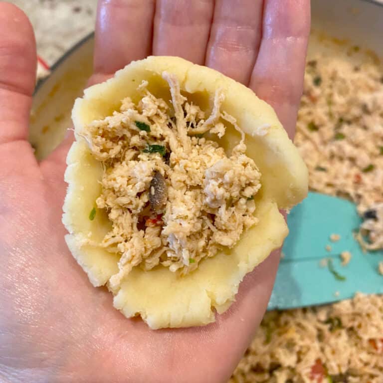 Coxinha (Brazilian chicken croquette) - Simple Living Recipes