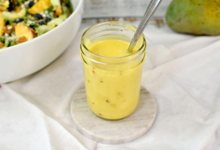 Mango Vinaigrette - Mango Salad dressing - Simple Living Recipes