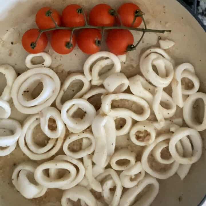 The Best Calamari Pasta - Simple Living Recipes